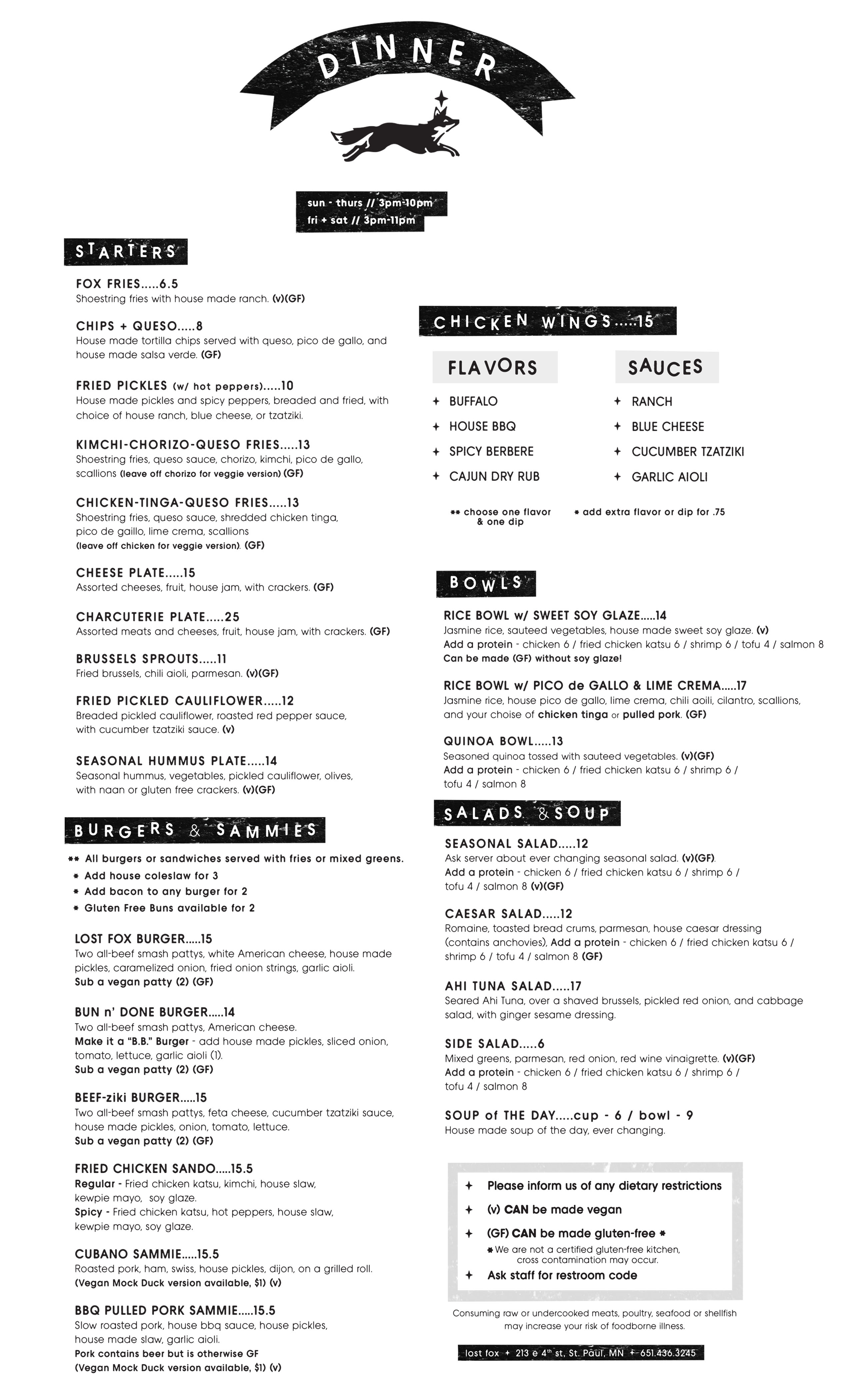 Lost Fox – Coffee, Kitchen and Spirits